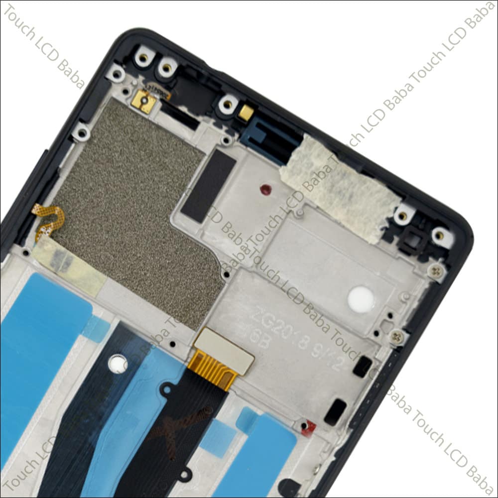 Blackberry Evolve Display and Touch Screen Glass Combo - Touch LCD Baba