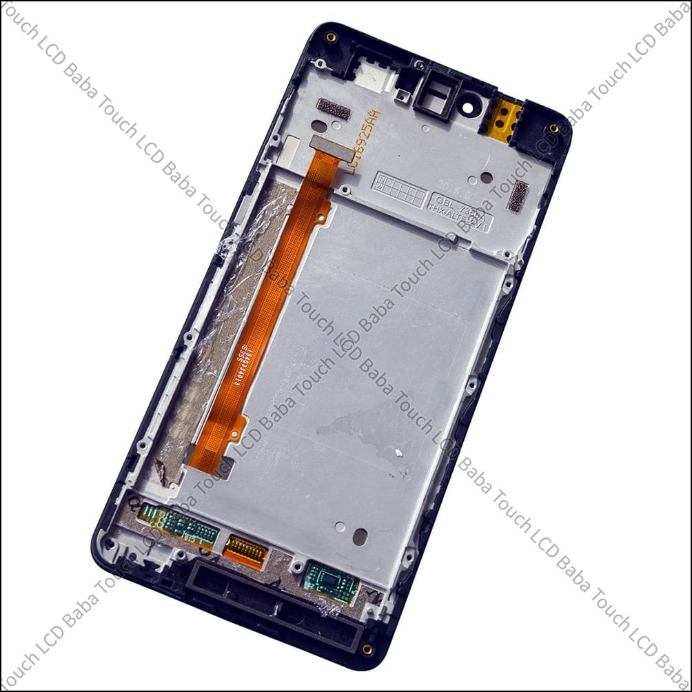 Gionee F103 Pro Display and Touch Screen Glass Combo With Frame - Touch ...