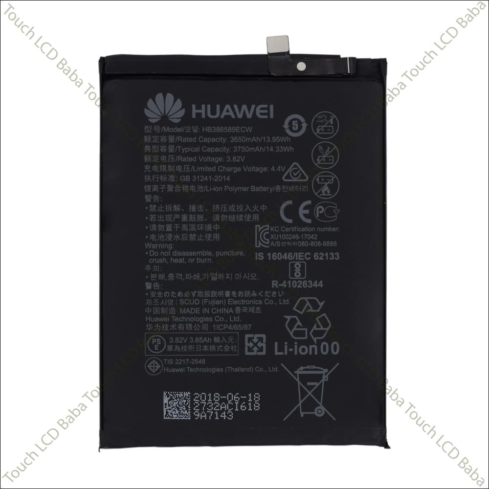 Honor View 10 Battery Replacement - 100% Original HB386589ECW Battery ...