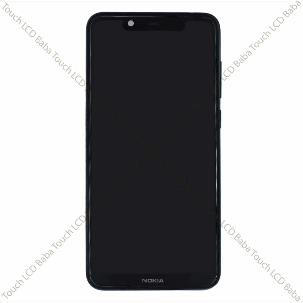 Nokia 5.1 Plus Display and Touch Screen Glass Combo With Frame TA-1102 ...