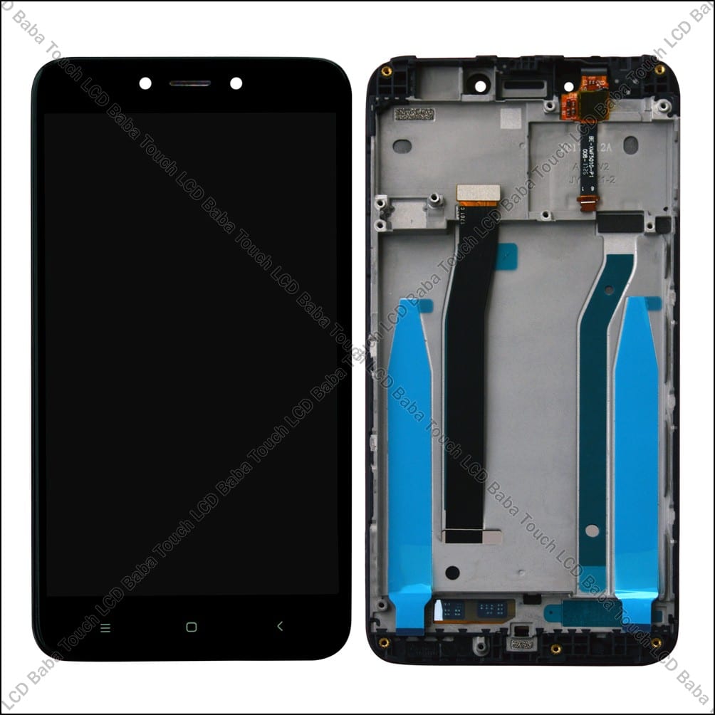 Redmi 4 Display and Touch Screen Replacement With Middle Frame - Touch ...