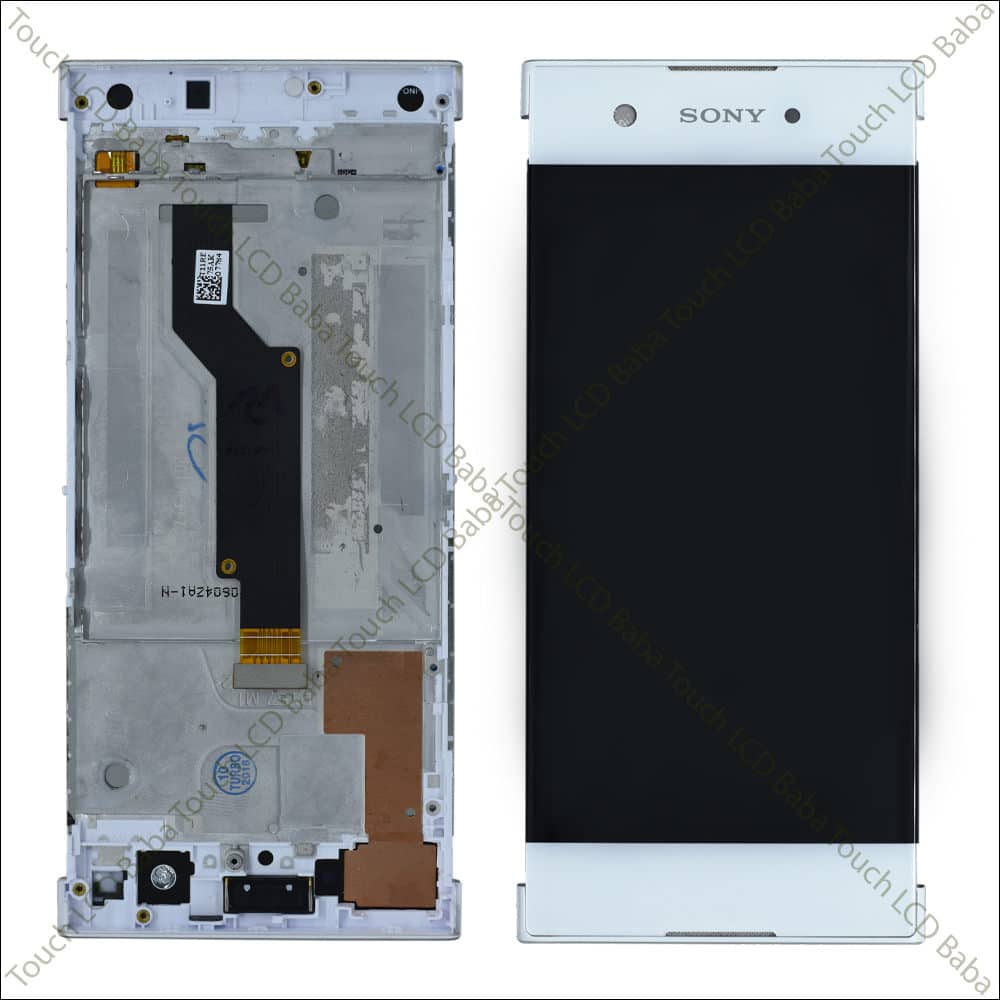 Sony Xperia XA1 Display and Touch Screen Glass With Frame G3116 - Touch LCD Baba