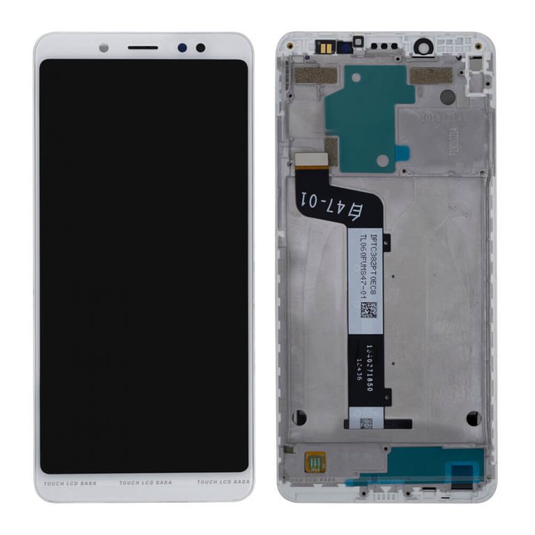 Redmi Note 5 Pro Display and Touch Screen Replacement With Middle Frame