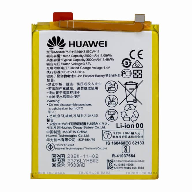Honor 9N Battery Replacement HB366481ECW - 100% Original For LLD-AL20