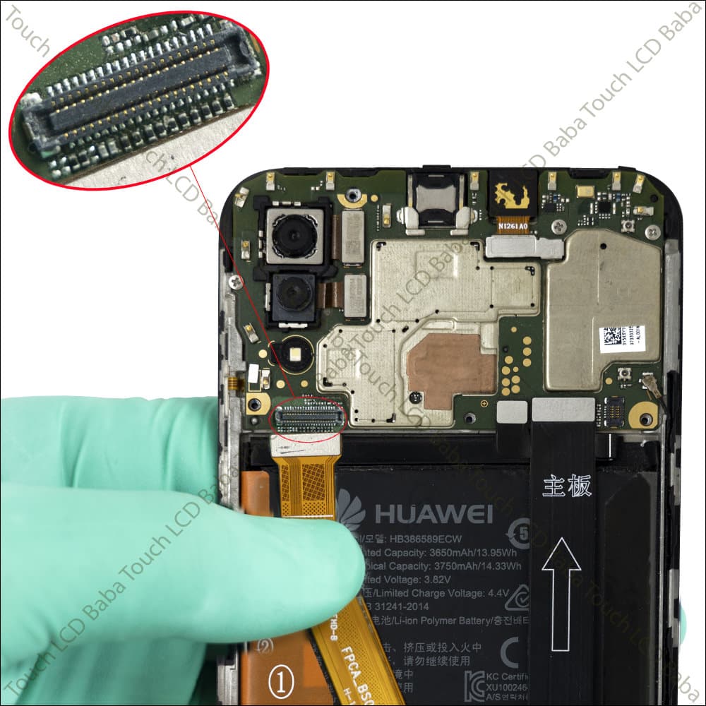 Honor Play Display and Touch Screen Glass Replacement COR-AL00