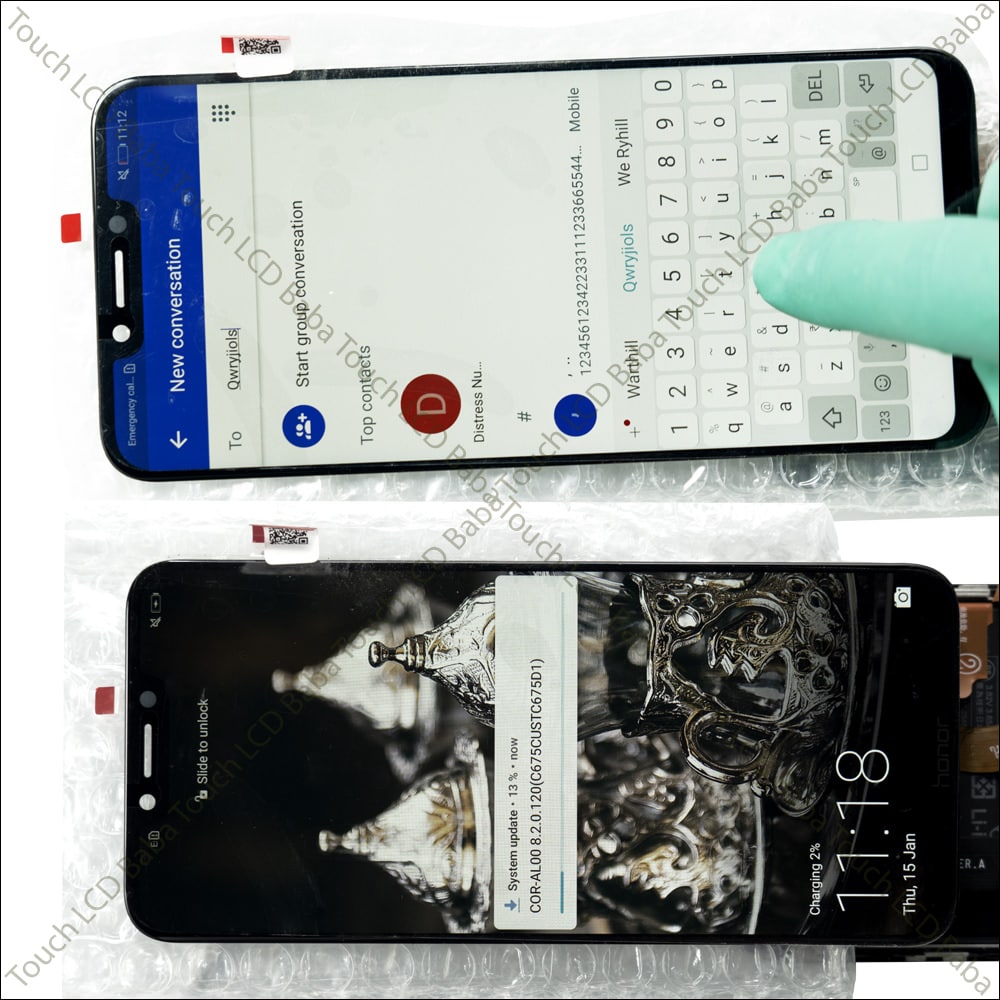 Honor Play Display and Touch Screen Glass Replacement COR-AL00