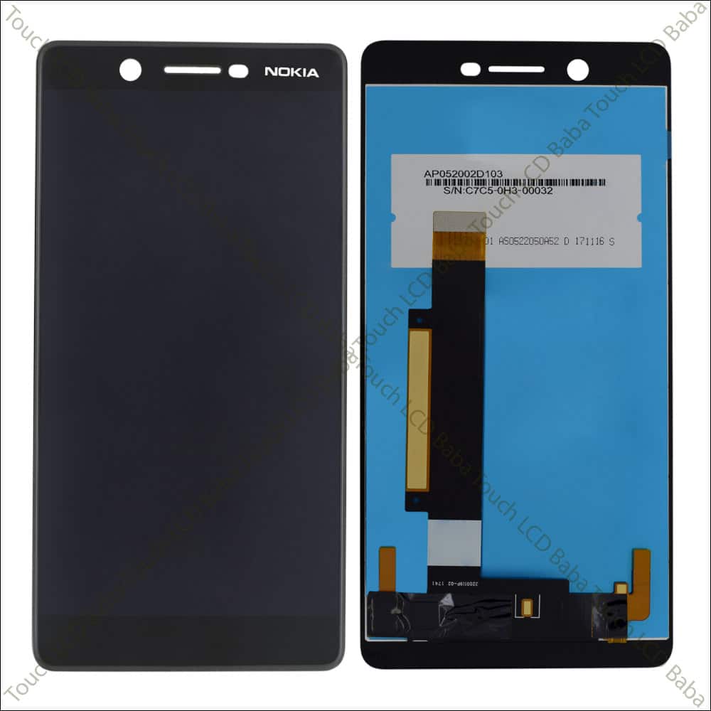 Nokia 6.1 Plus Display and Touch Screen Glass Combo Replacement