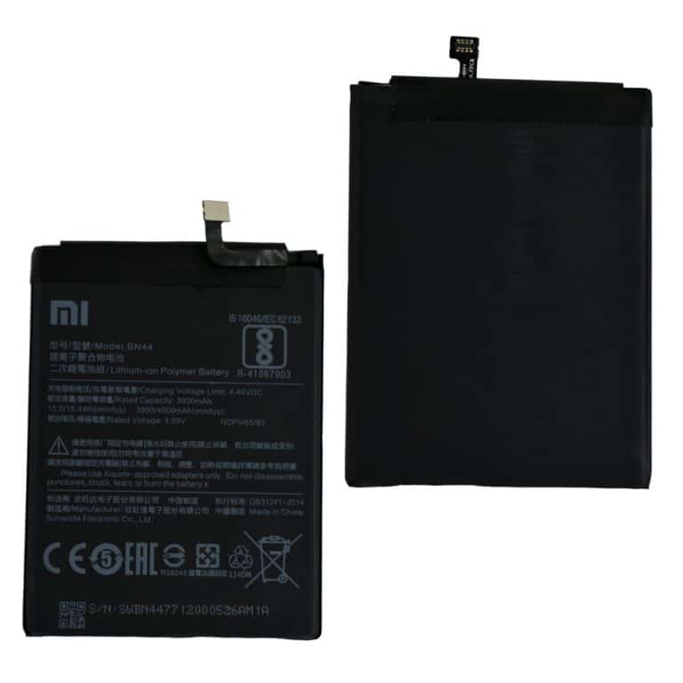 Redmi Note 5 Battery Replacement BN44 - 100% Original 4000 mAh