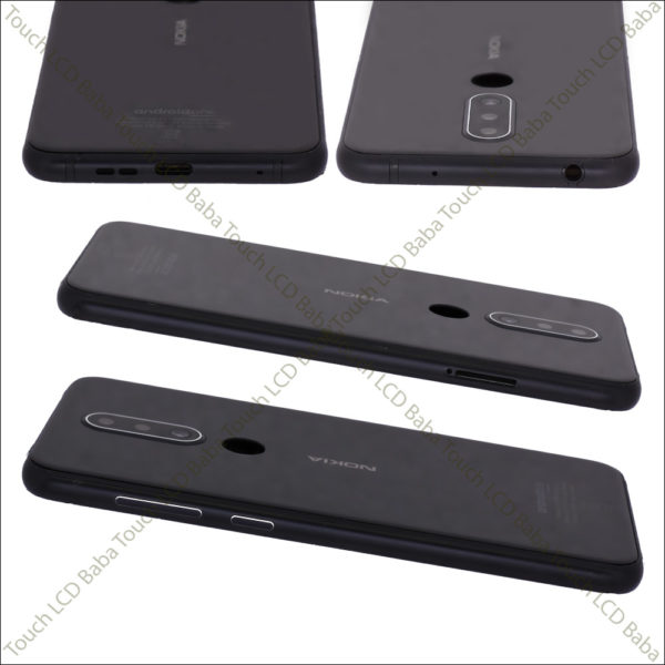 Nokia 6.1 Plus Body Housing Middle Frame With Back Glass TA-1083 DS