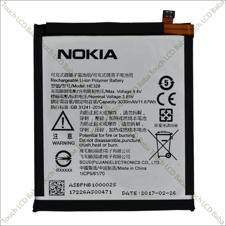 100% Original Battery Replacement For Nokia 7 Plus HE347