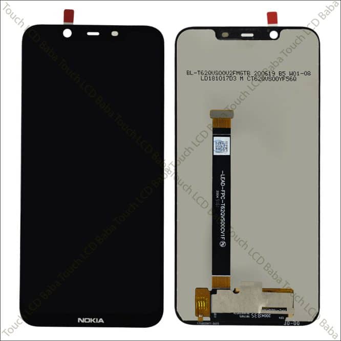 Nokia 6 Fingerprint Scanner / Sensor Strip Replacement TA-1021 - Touch LCD Baba