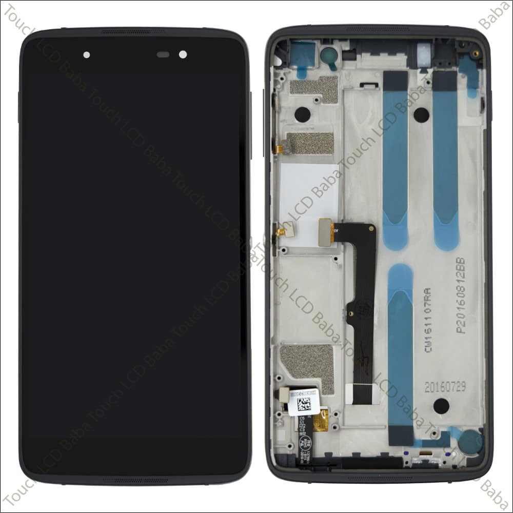 Blackberry Evolve Display and Touch Screen Glass Combo - Touch LCD Baba