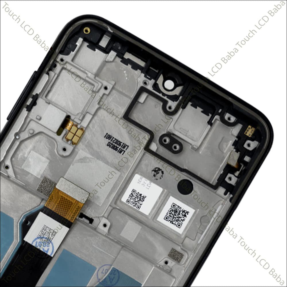 Motorola G8 Plus Display and Touch Screen Glass With Frame - Touch LCD Baba