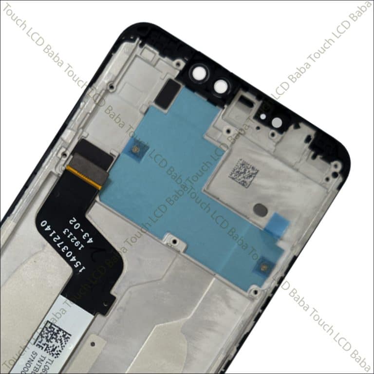 Redmi Note 6 Pro Display and Touch Screen Combo With Middle Frame