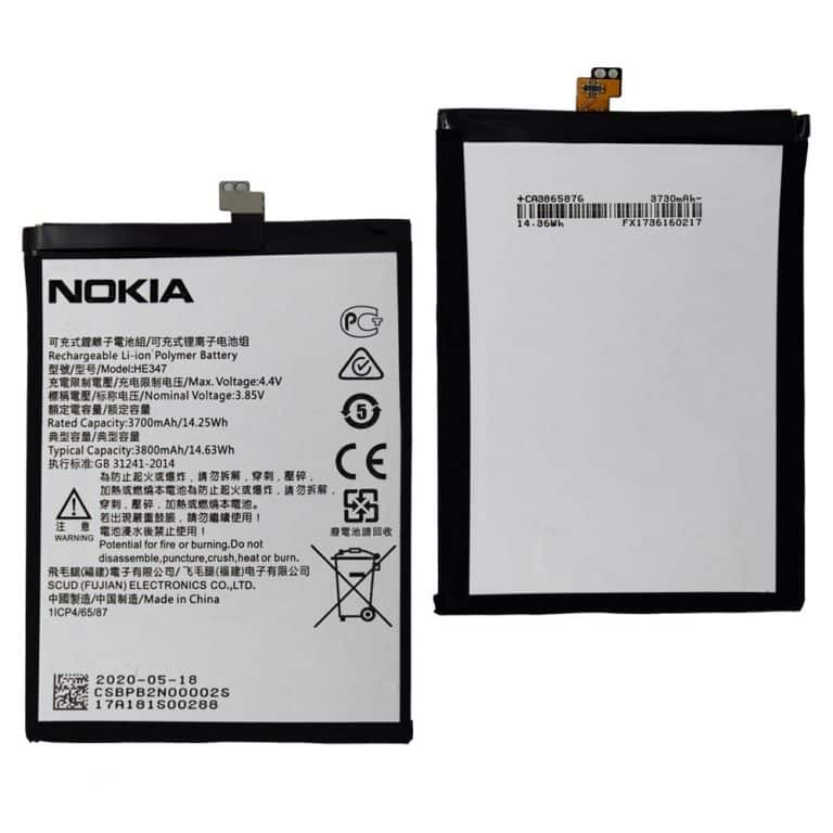 100% Original Battery Replacement For Nokia 7 Plus HE347
