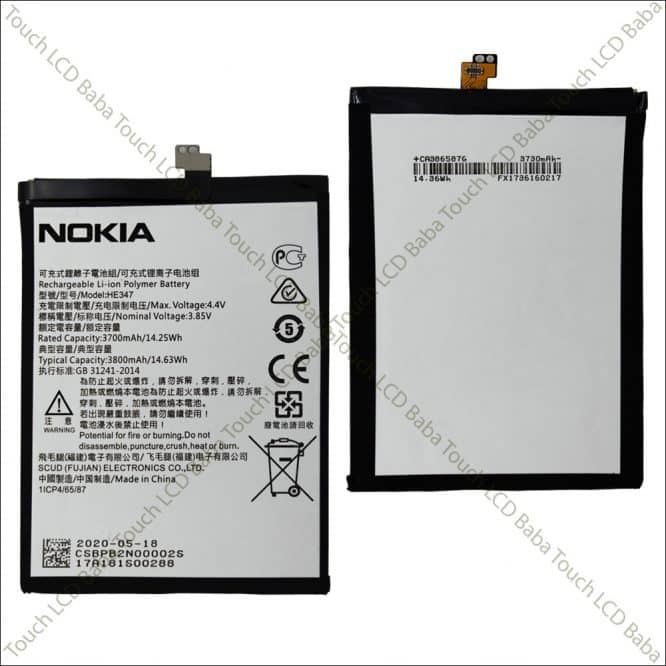 100% Original Battery Replacement For Nokia 7 Plus HE347
