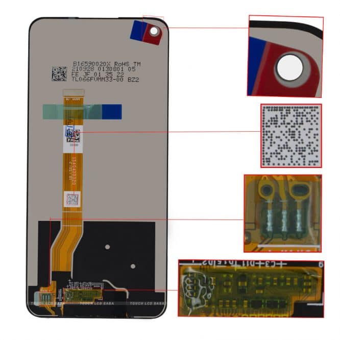 Oppo K10 Display and Touch Screen Combo Replacement CPH2373