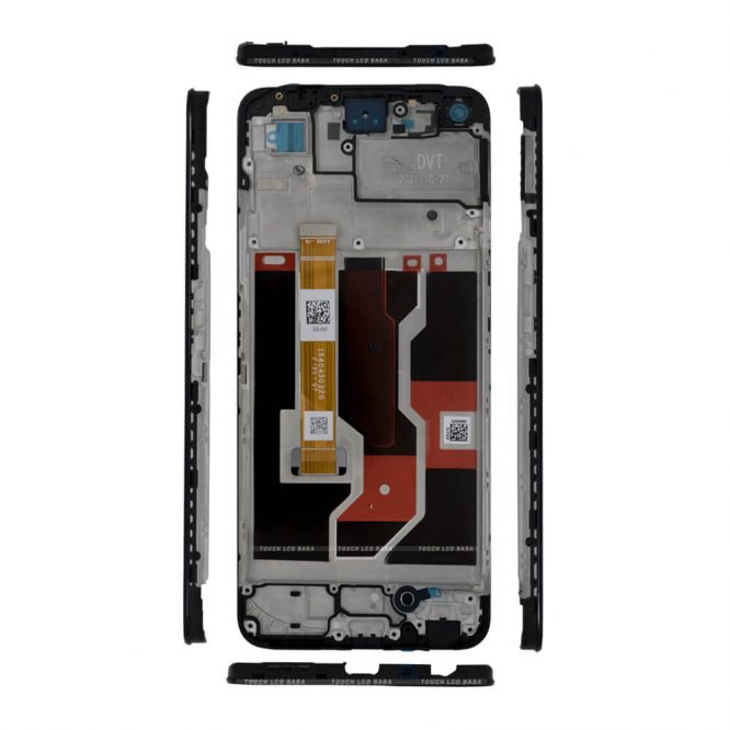 Realme 9i Display and Touch Screen Replacement With Middle Frame RMX3491